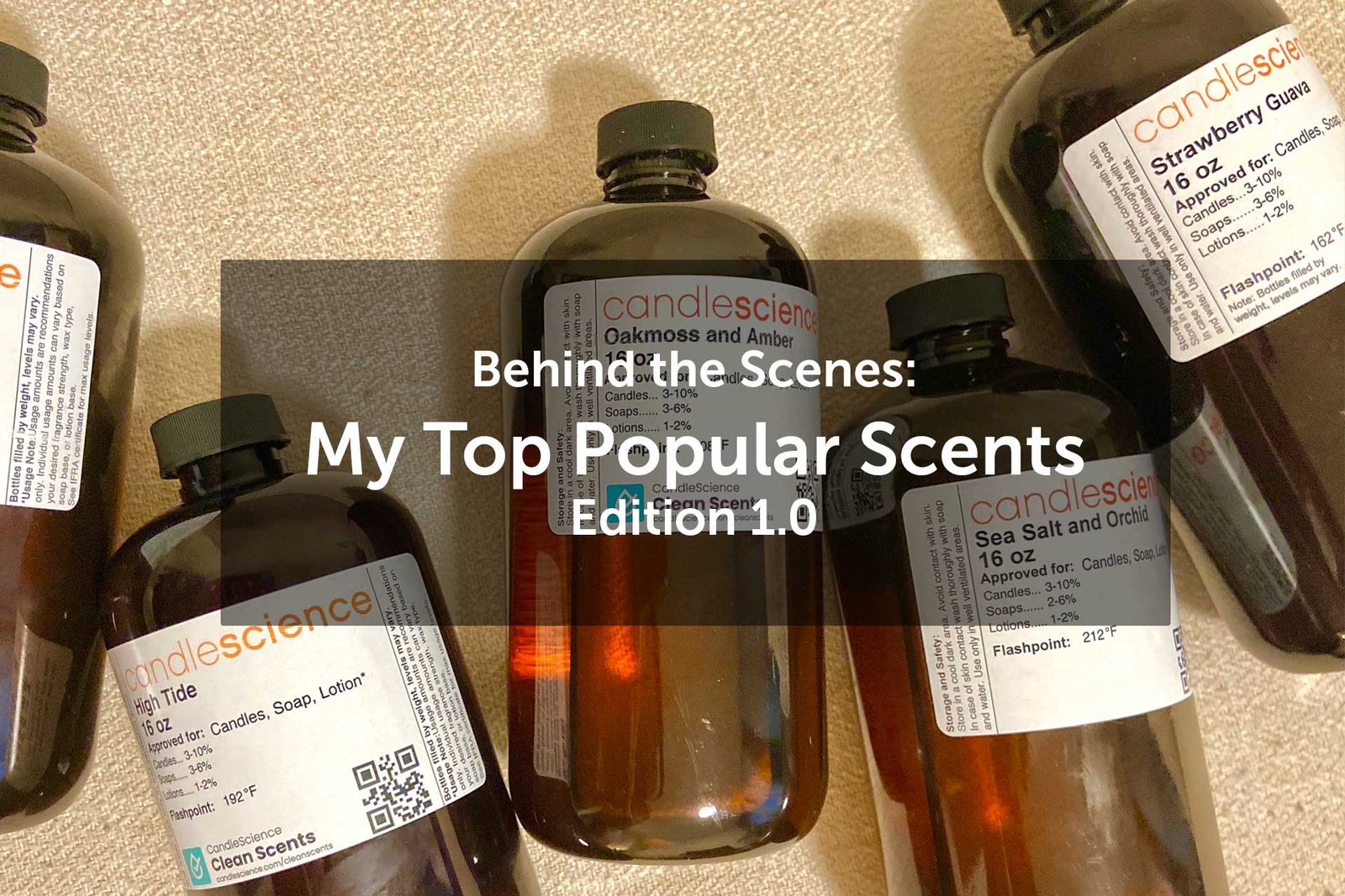 My Top Popular Scents Sold at Mind Mana Creations